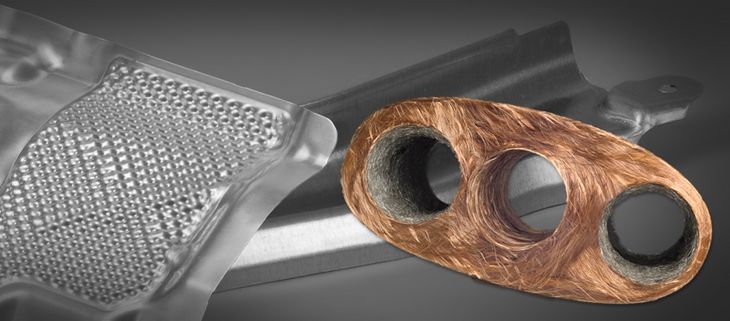 Exhaust cold end and hot end